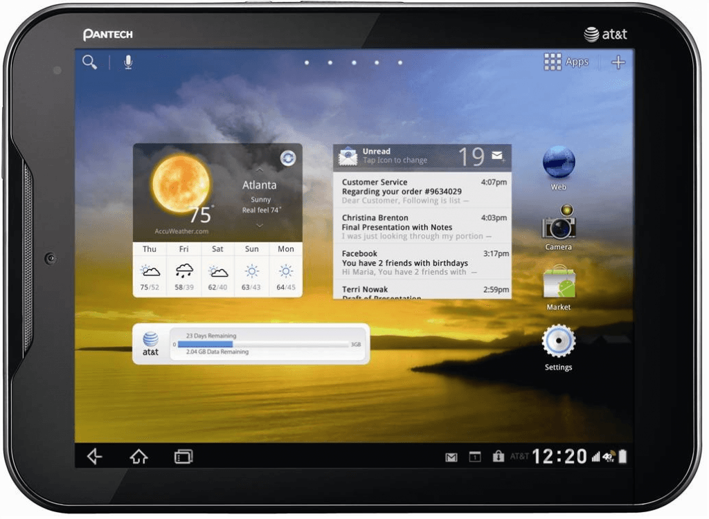 Pantech Element, una tablet resistente al agua – Punto Tablet